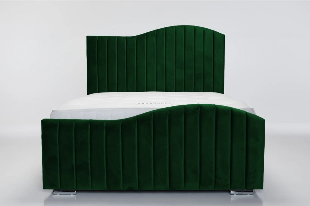 Maria upholstered bed | camel Shape beds for adults – Sale4You